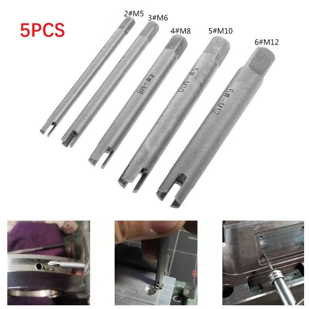 5pcs Broken Head Screw Tap Removal Tool Set Wider Application High ...