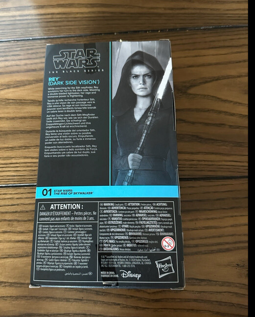 Star Wars | Rise Of Skywalker | Black Series | Rey Dark Side | 6-Inch ...