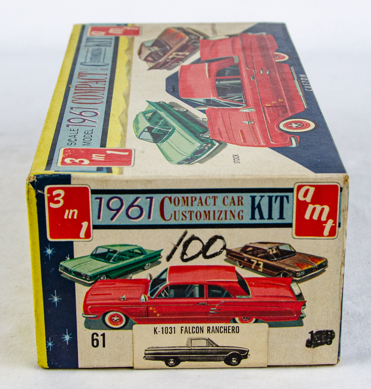 AMT K-1031 Falcon Ranchero 1961 Compact Customizing 1:25 Scale Model ...