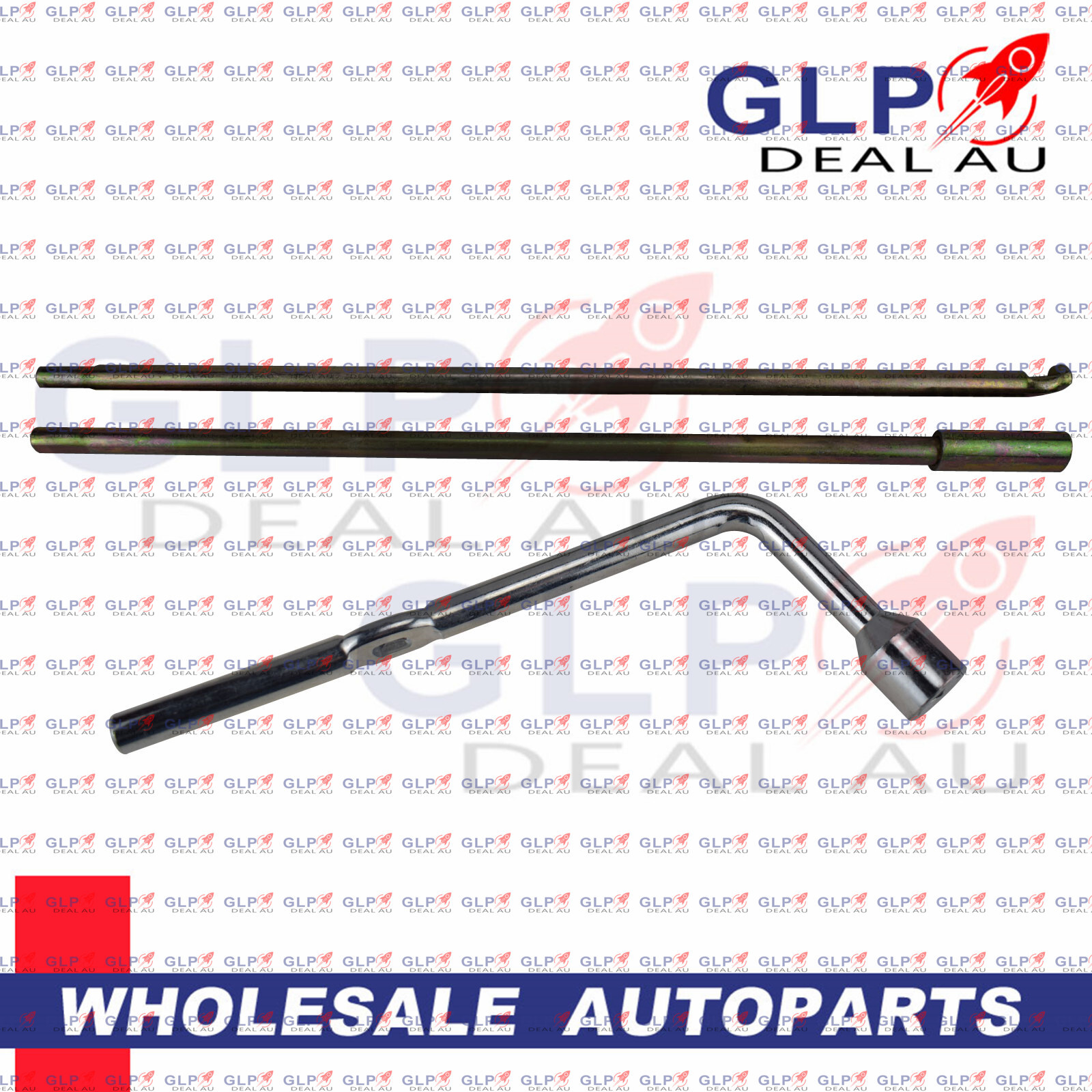 NEW SPARE WHEEL WINCH OR JACK HANDLE SET FOR HOLDEN RA RODEO 4WD 2WD ...