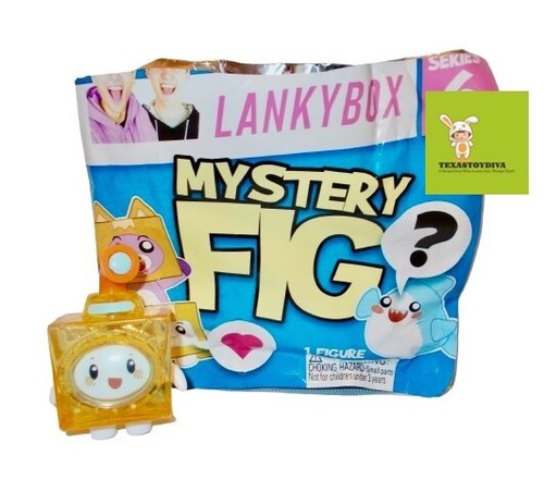 LANKYBOX MYSTERY FIG Series 6 UNDERWATER BOXY Translucent Mini Figure ...