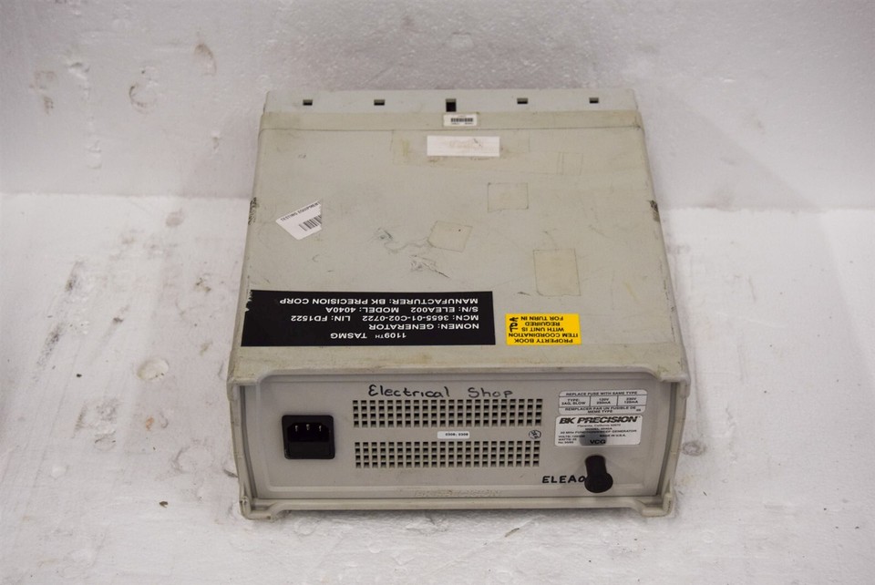 BK Precision 4040A 20MHz Sweep Function Audio Generator (S1) | eBay