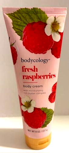 bodycology fresh raspberries scent 8oz body cream butter moisturizing ...