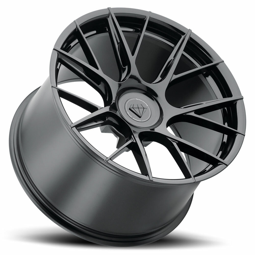 22" Blaque Diamond BD-F18 Black 22x9 22x10.5 Forged Wheels Rims Fits ...
