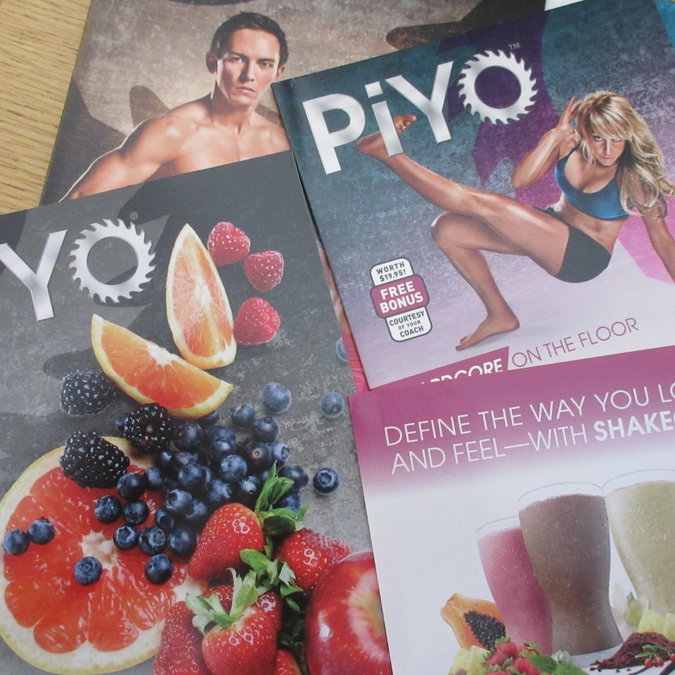 PiYo By Beachbody 3 DVD Set Plus Bonus DVD Eating Plan Quick Start ...