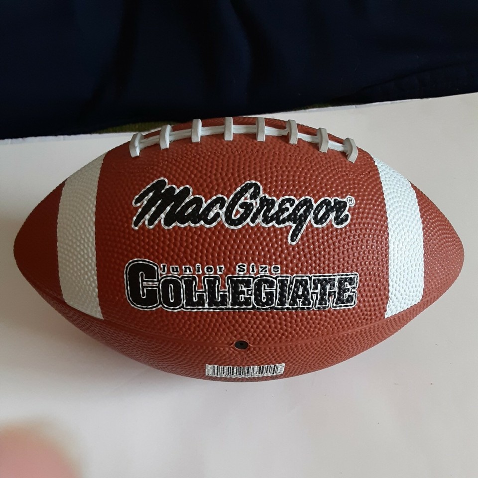 Mac Gregor Junior Size Collegiate Football | eBay