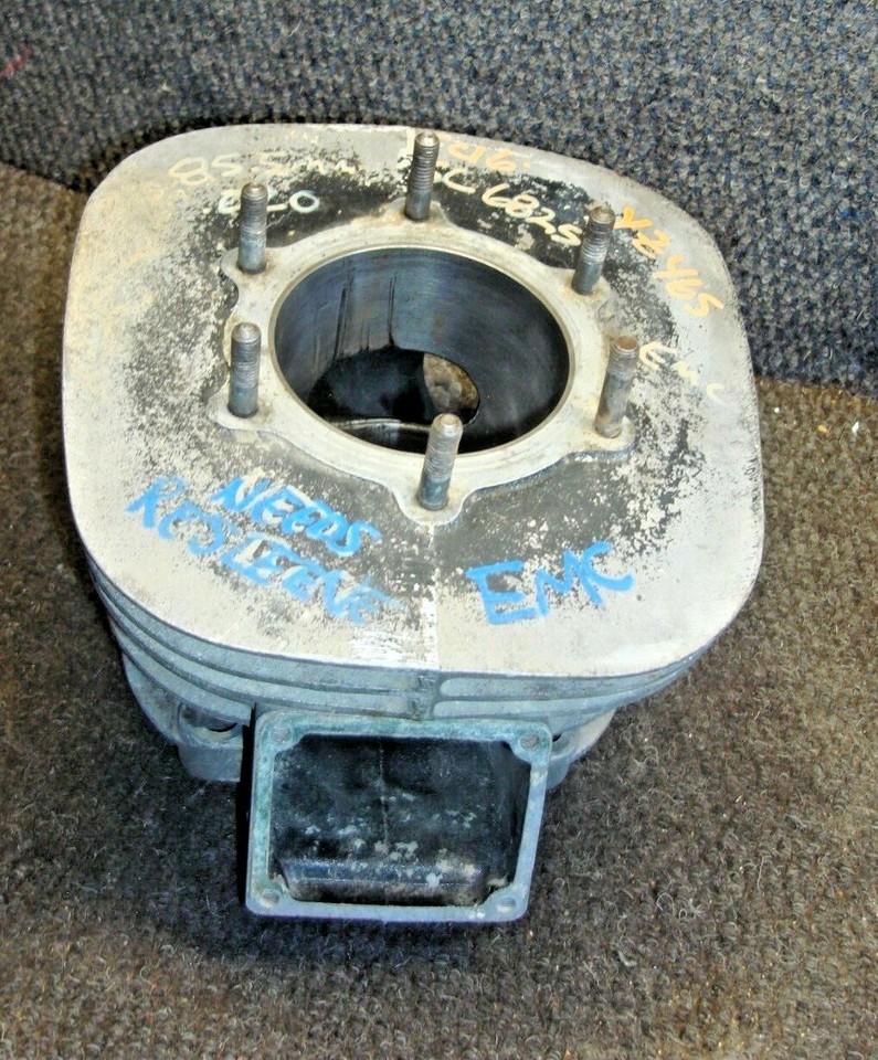 YAMAHA YZ465 YZ 465 1980 CYLINDER JUG BARREL 3R5-11311-00-00 AHRMA ...