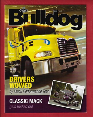 MACK TRUCKS BULLDOG MAGAZINE 2008 VOLUME 1 NOS | eBay Australia
