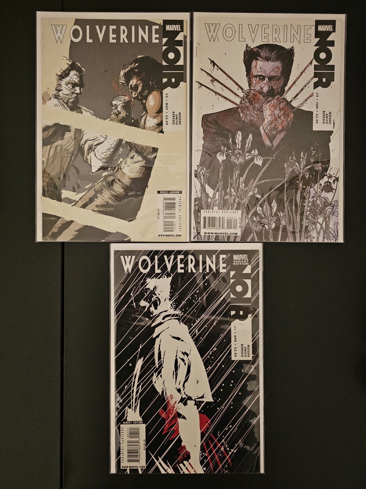 WOLVERINE NOIR #1-3 MARVEL COMICS | eBay