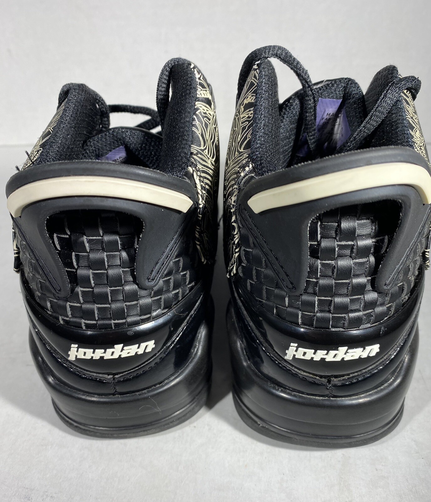 Rare NIKE JORDAN TWO3 Men’s Size 7 Black / White 311046 101 Vintage 03 ...