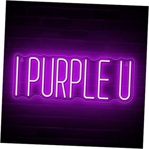 BTS I Purple You Neon Sign - K-pop BTS Army LED Sign for Bedroom, I ...