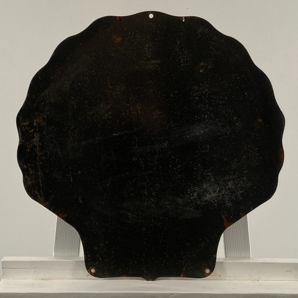 Shell Enamel Sign - 46x45cm (18.1x17.7") - Nostalgic Vintage Gas ...