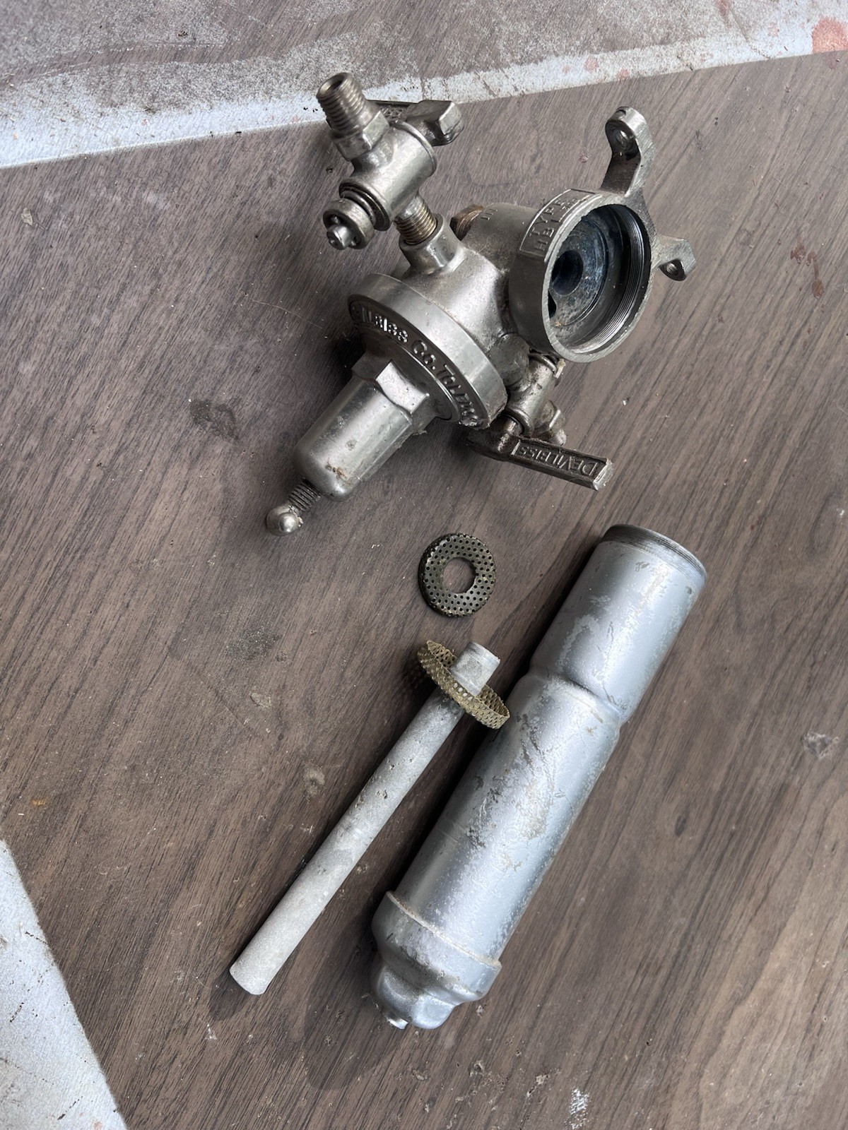 Vintage Devilbiss Filter Regulator Type HB 502 Paint Spray Hot Rod ...