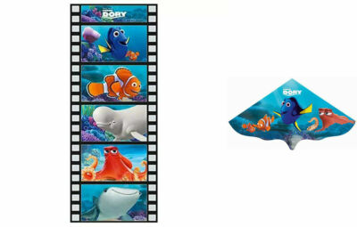 XMAS SALE! GENUINE Disney Dory Kite 147cm Tall With Tri-winder Free ...