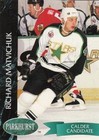 #74 Richard Matvichuk - Minnesota North Stars - 1992-93 Parkhurst ...