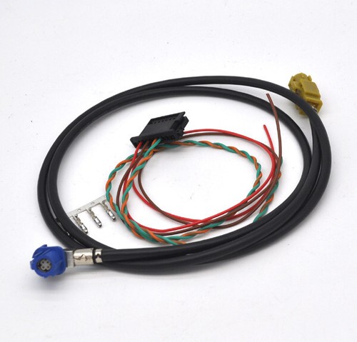 Screen Display Monitor socket HSD Lead power cable Kit For Audi A3 A4 ...