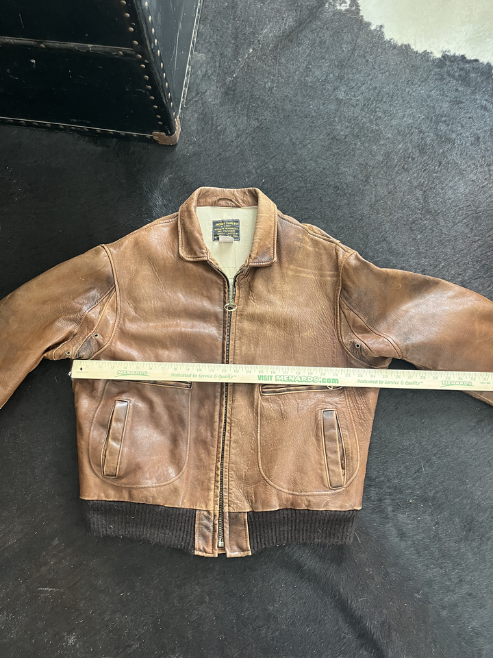 Vntg US Navy Bureau Of Aeronautics Jacket Type G-2 Men's Leather Jacket ...