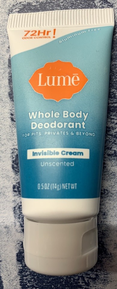 Lume Bundle Lot 2 Whole Body Deodorants 3oz Minted Cucumber & 0.5oz ...