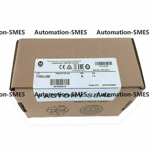 New Allen Bradley 1769-L35E SER A CompactLogix 1.5 MB ENet Controller ...