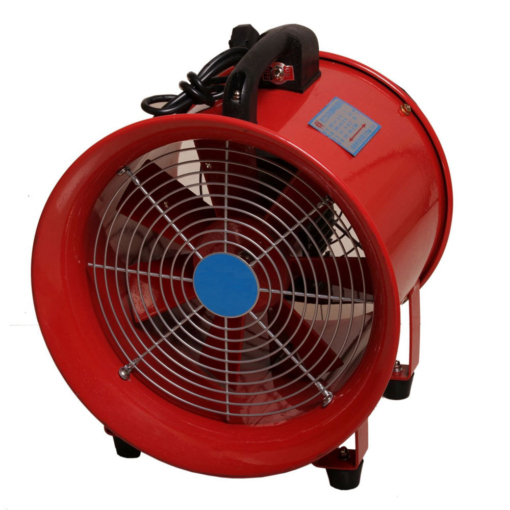 Portable Industrial Ventilator Axial Blower Workshop Extractor Fan 12 ...