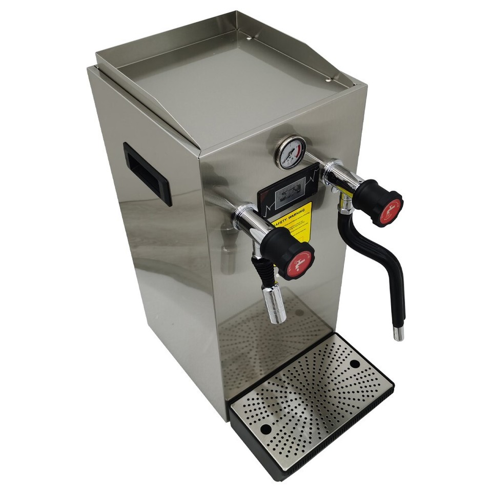 Commercial Espresso Coffee Milk Foam Steam Water Boiling Machine Drink ...