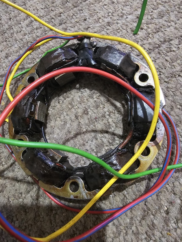 Lucas Triumph Tiger Cub T20 Stator | eBay UK