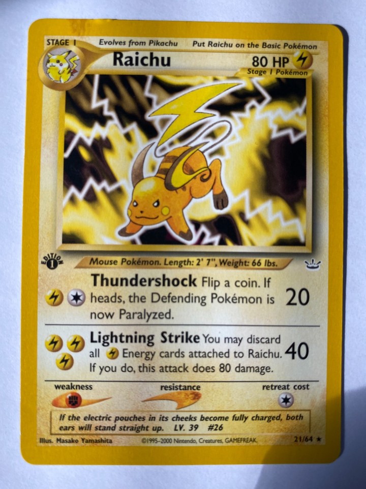 pokemon card lot collection (Raichu Party Pack) | eBay