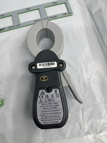 MEGGER EARTH TESTER DET24C DIGITAL CLAMP RESISTANCE METER 1390HZ NEW | eBay