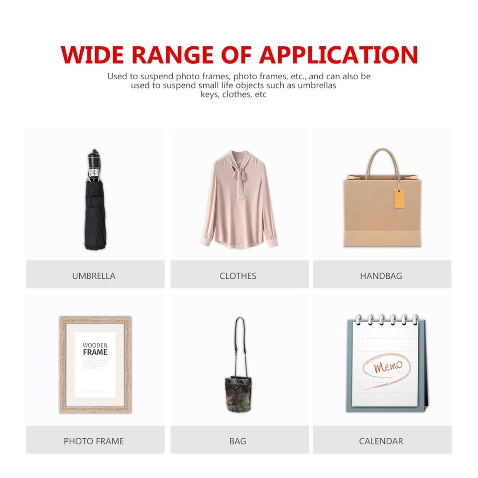 40 Pcs Picture Frame Hangers Invisible Nails Baby Photo Frames Hanging ...