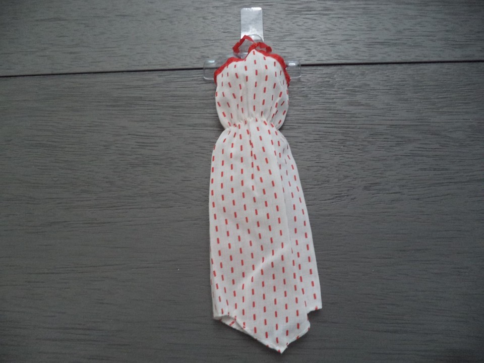 Best Buy # 2773 Red & White Halter Dress * 1979 Mod Barbie Superstar ...