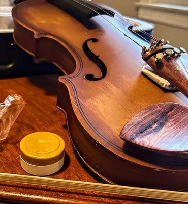 🎵Back 2🎵School🎵Special!🎵Acoustic Violin w Softshelled Hard Case & Wax ...