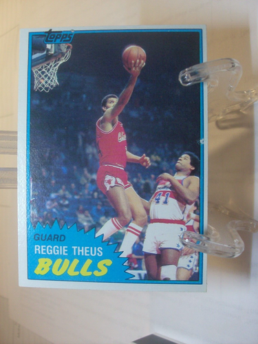 1981-82 Topps Basketball Card #MW69 - Reggie Theus - Chicago Bulls ...