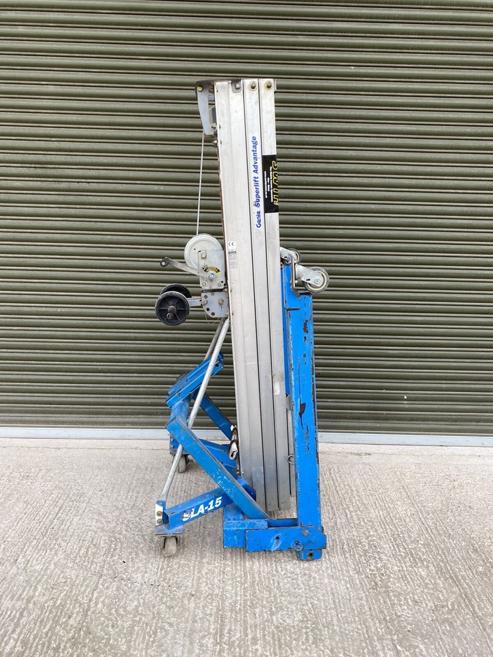 Genie SLA-15 Material Superlift Lift With LOLER Cert. inc VAT | eBay UK