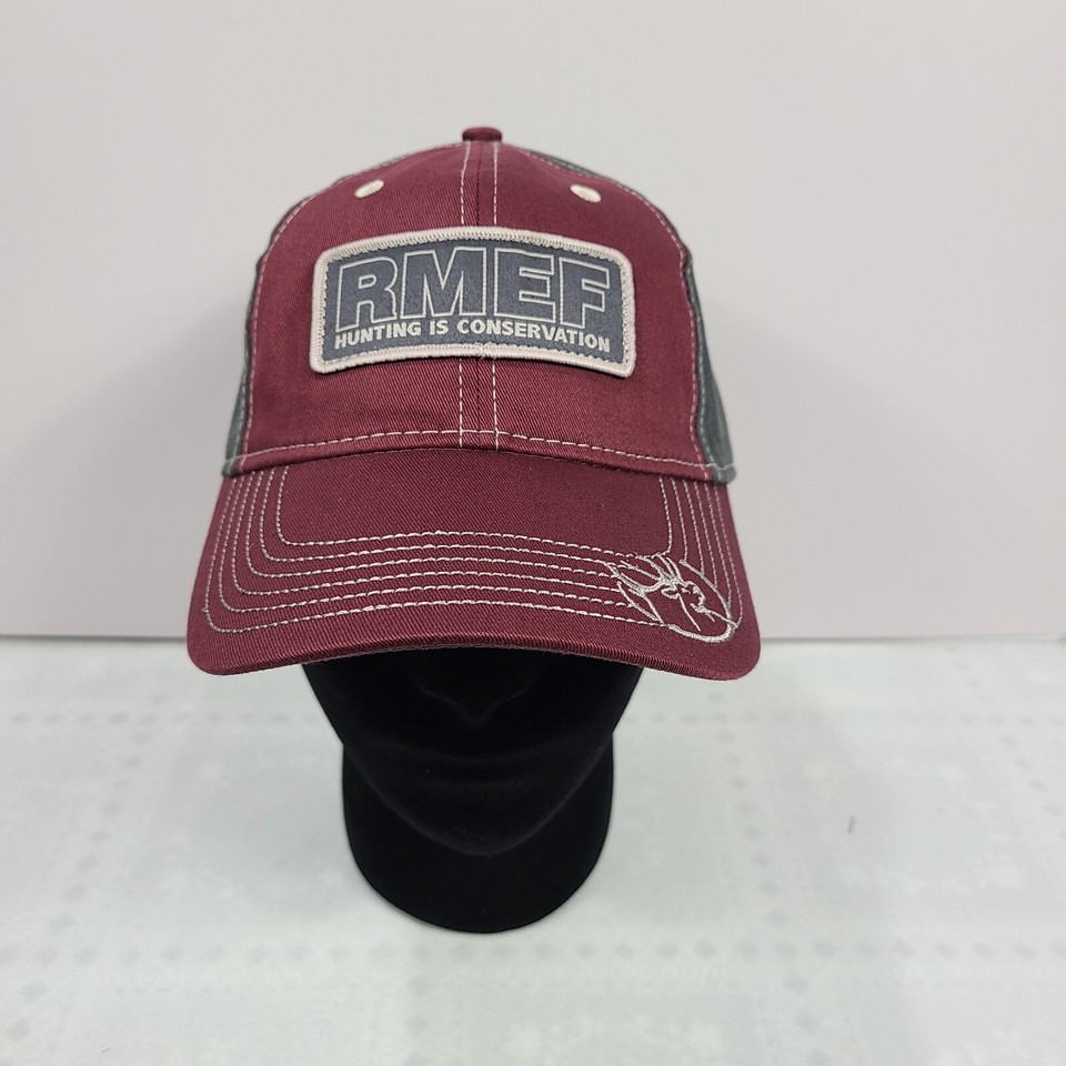 RMEF Sponsor Hat Strap back One Size Rocky Mountain Elk Foundation New ...