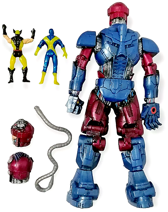X MEN MASTER MOLD SENTINEL OVERSIZED 14" action figure WOLVERINE ...
