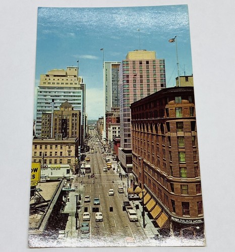 Vintage Postcard Seventeenth St The Wall Stree Of Denver Colorado ...
