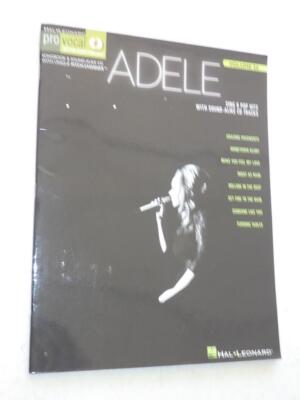 ADELE MUSIC SONG BOOK 8 POP HITS + SOUND ALIKE CD MUSICIAN PRO VOCAL HAL LEONARD | eBay