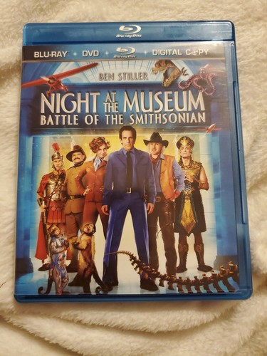Night at the Museum: Battle of the Smithsonian (Blu-ray/DVD, 2009, 3 ...