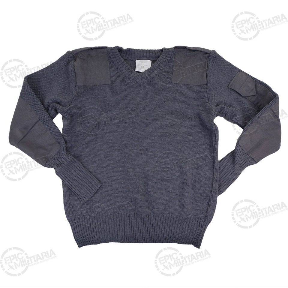 Original British RAF Wool Jumper - Blue-Genuine British Commando Style ...