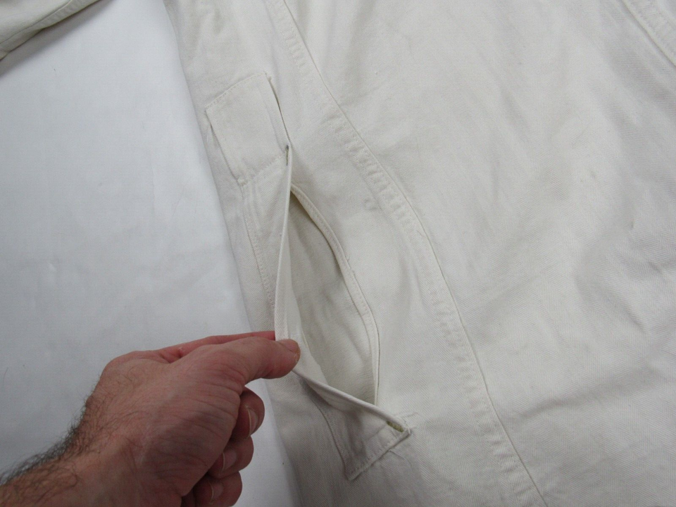 Vtg 1930's Allova Suit HBT Cotton Shop Coat Work Wear Chore Jacket ...