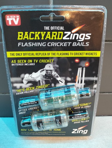 Zing Flashing Cricket Bails Backyard - BZB002 for sale online | eBay