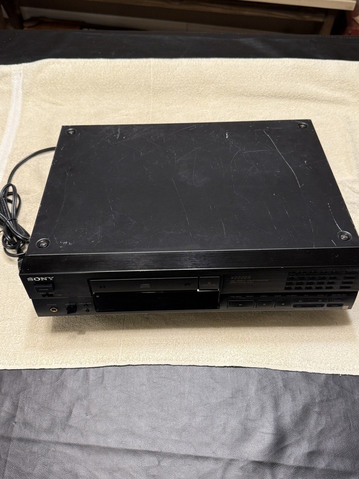 Vintage Sony CDP-X222ES ES Series Compact Disc CD Player TESTED Works ...