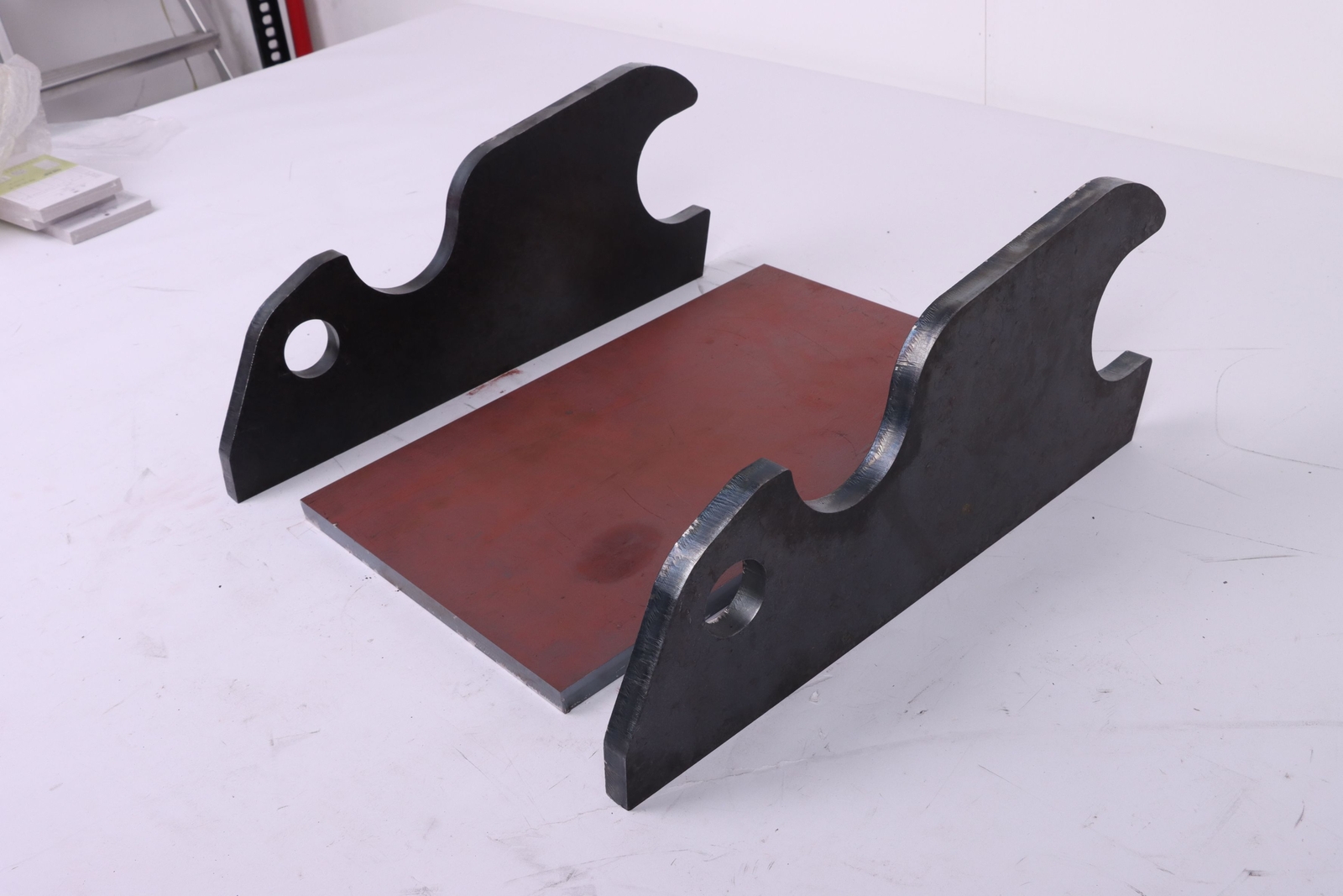 Excavator Quick Attach Bucket Ears Attachment Plate For Kubota U55 ...