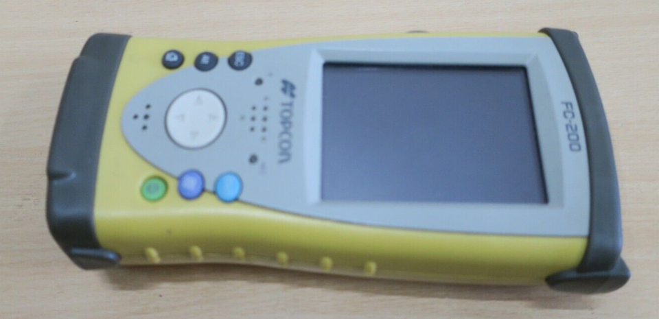 Topcon GR-3 Digital UHF GNSS GPS Receiver FC-200 Field Controller Base ...