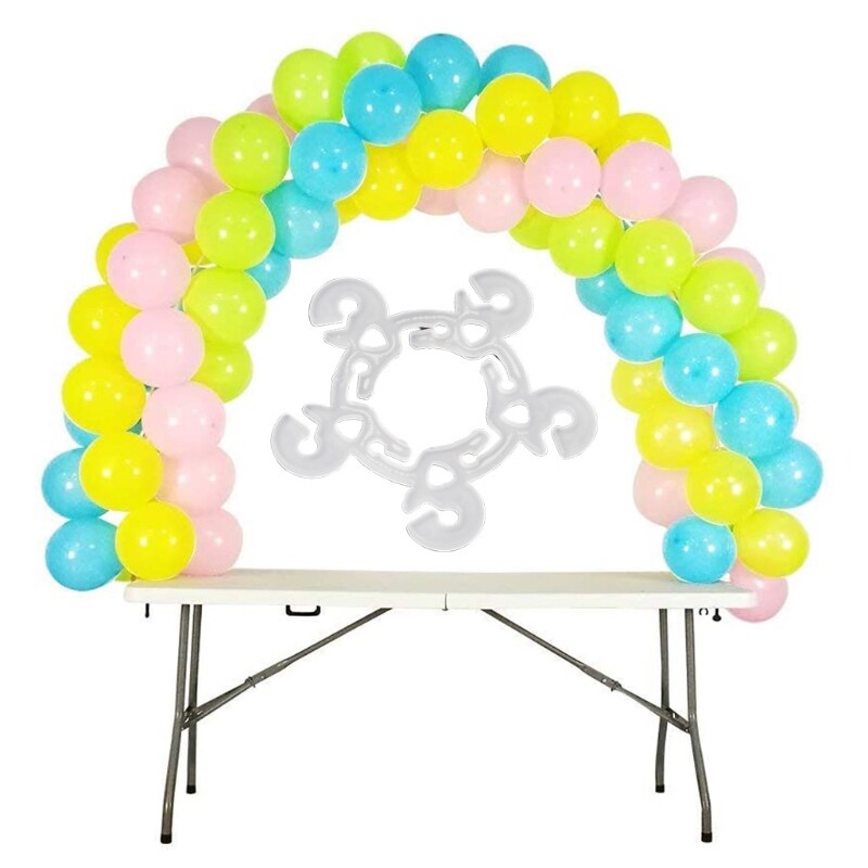 120pcs Balloon Buckle Plastic Clip Bracket Arch Balloon Connector Clip ...