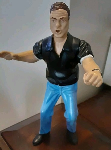 WWE JAKKS GRAPPLE GEAR 3 CAMERAMAN WRESTLING FIGURE WWF raw live Roadie ...