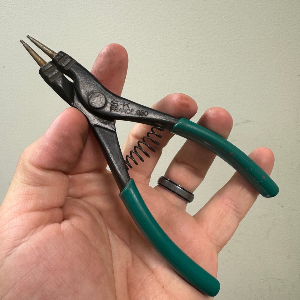 VTG S-K Tools 7651 050 Spring Loaded Snap Ring Spreader Pliers SK | eBay