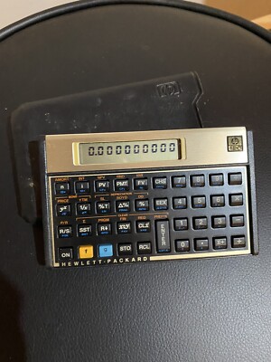Hewlett Packard HP ~ 12C Financial Calculator ~ with case ~ New ...