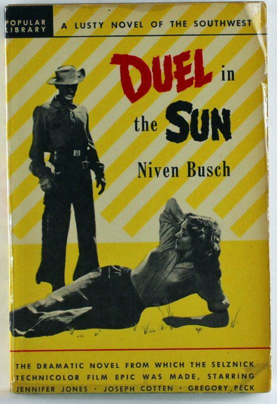 Duel In the Sun by Niven Busch 1947 Popular Library Paperback 102 | eBay