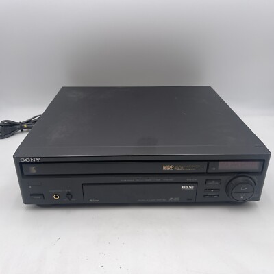 Sony MDP-455 CD CDV LD LaserDisc AV Laser Player (EB1167) | eBay